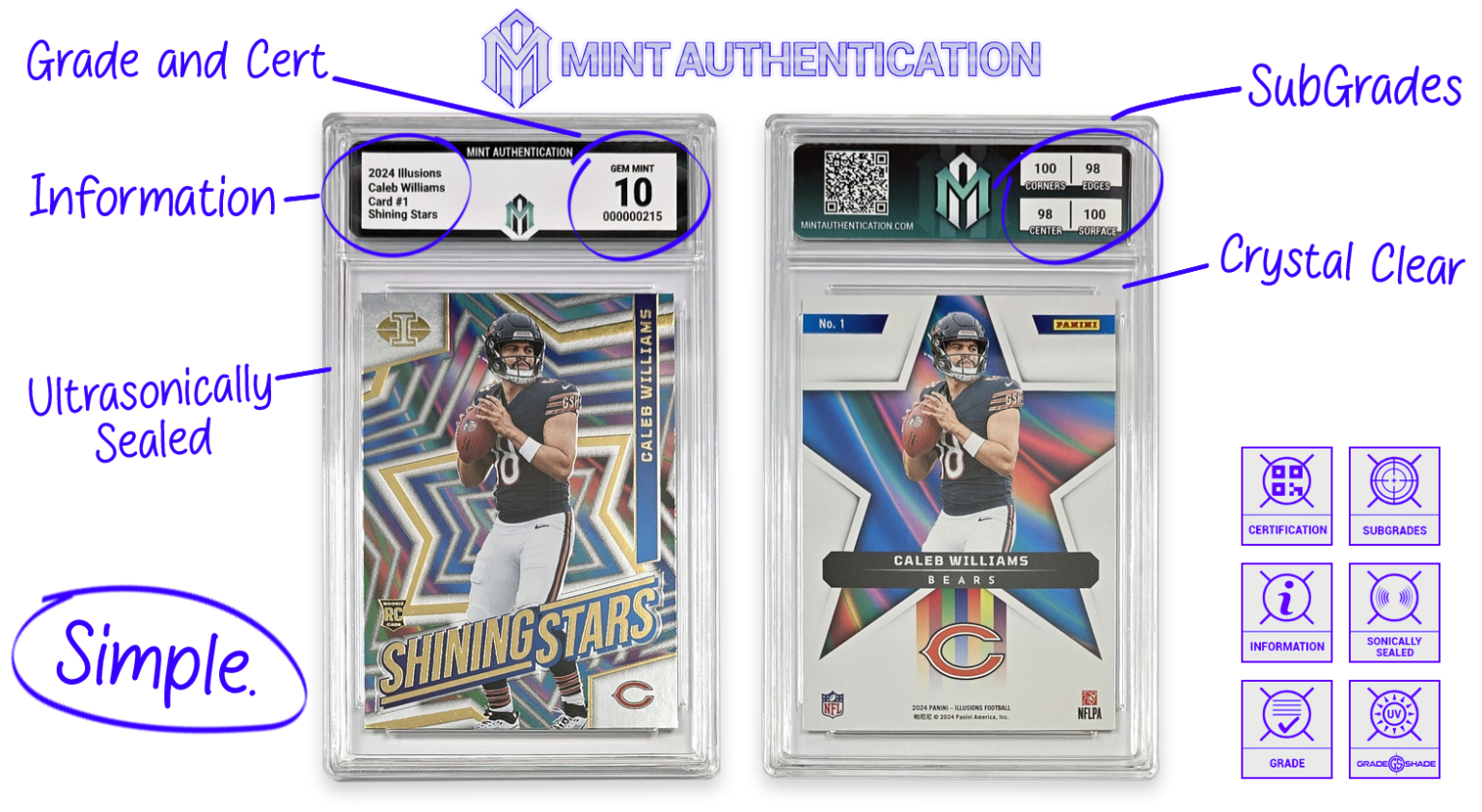 Sports & TCG Card Grading | Professional Slab Encapsulation